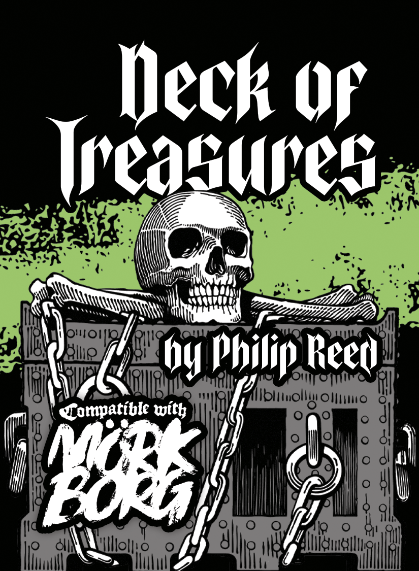 Deck of Treasures, A Third-Party Mörk Borg Card Deck - Philip Reed ...