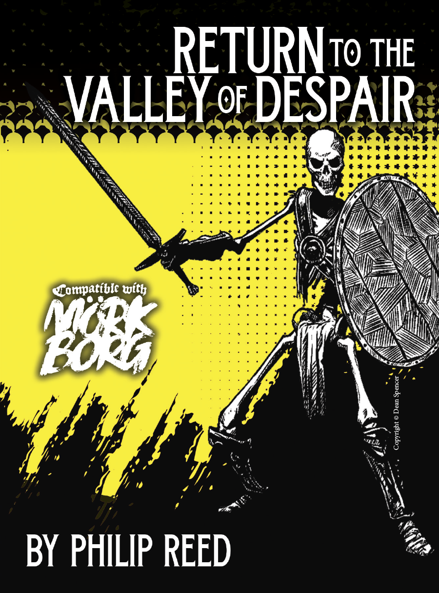 Return to the Valley of Despair, A Third-Party Mörk Borg Poster ...