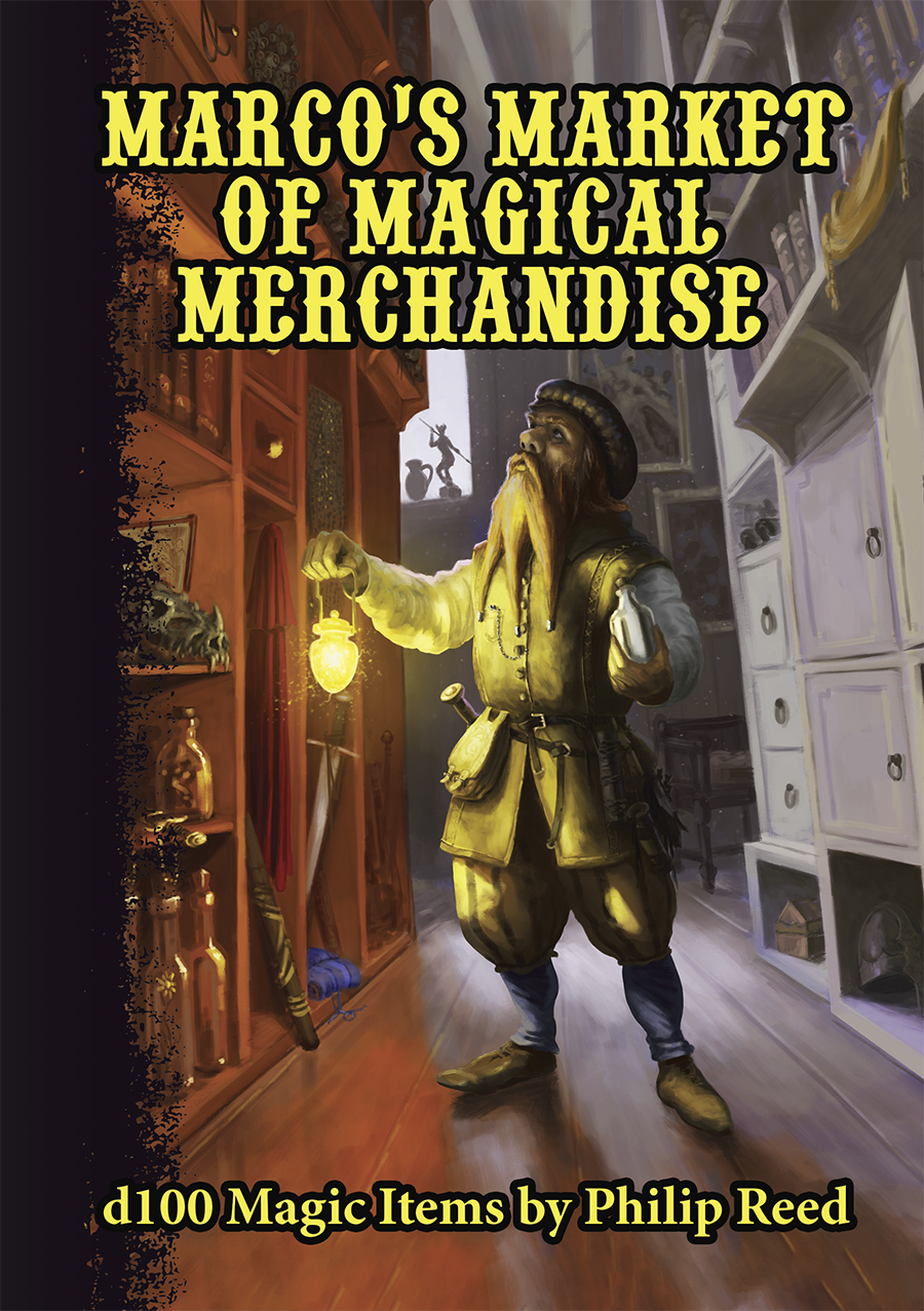 Marco's Market of Magical Merchandise, An OSR Work by Philip Reed ...
