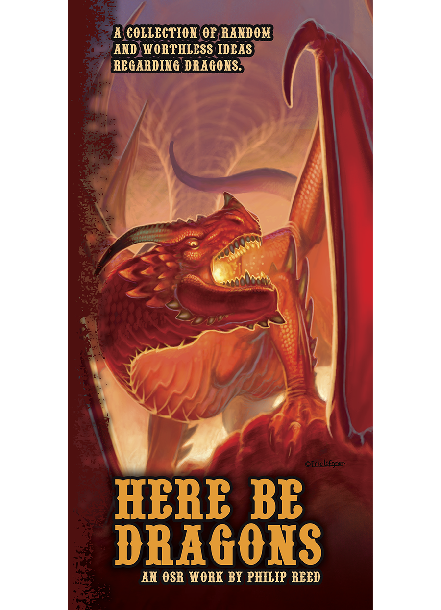Here Be Dragons, An OSR Work - Philip Reed Games | DriveThruRPG