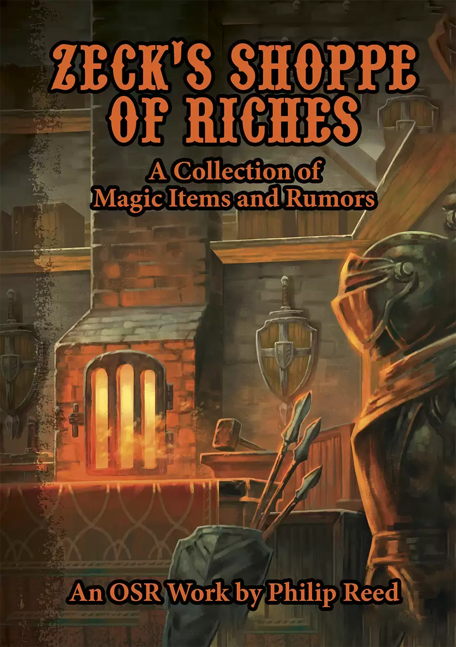 Zeck's Shoppe of Riches, an OSR Work by Philip Reed - Philip Reed Games ...
