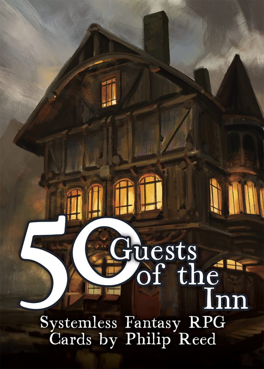 50 Guests of the Inn, Systemless Fantasy RPG Cards - Philip Reed Games ...