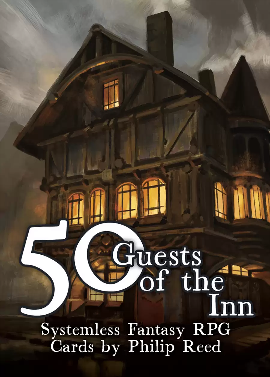 50 Guests of the Inn, Systemless Fantasy RPG Cards - Philip Reed Games ...
