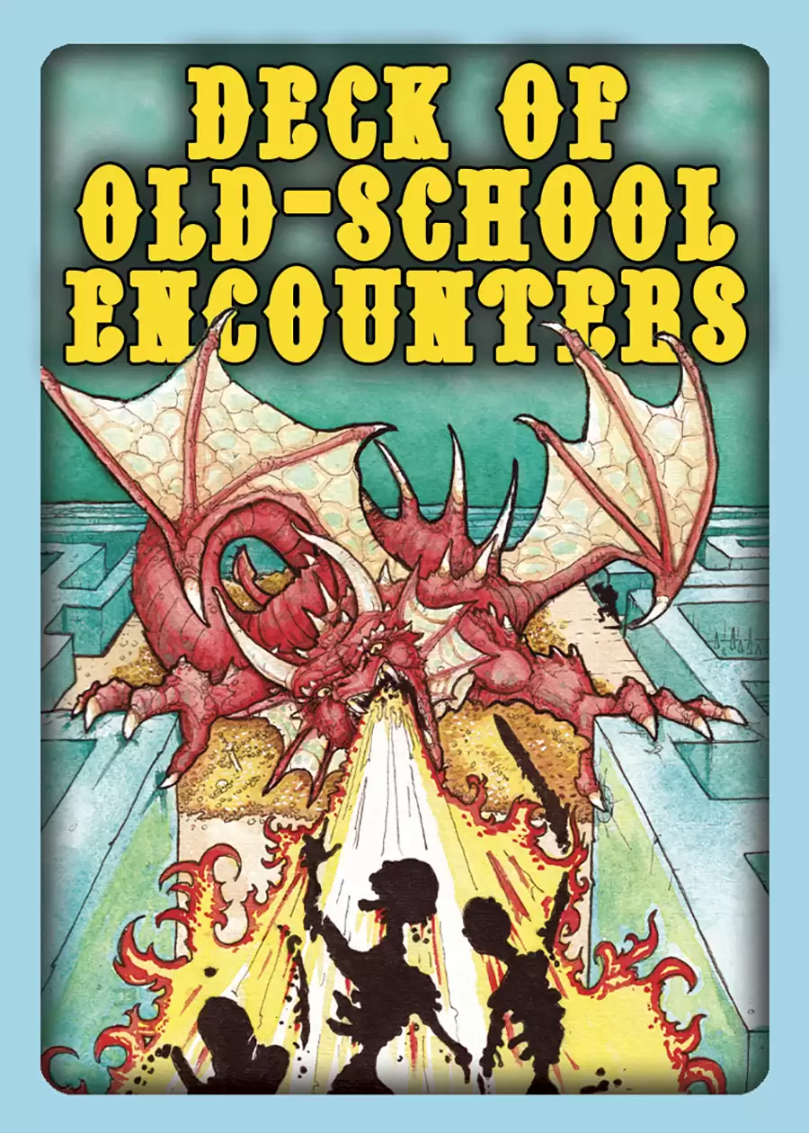 Deck of Old-School Encounters, Systemless Fantasy RPG Cards - Philip ...