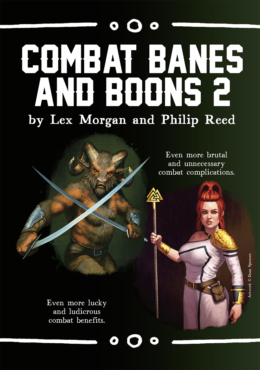 Combat Banes and Boons 2, by Morgan and Reed - Philip Reed Games ...