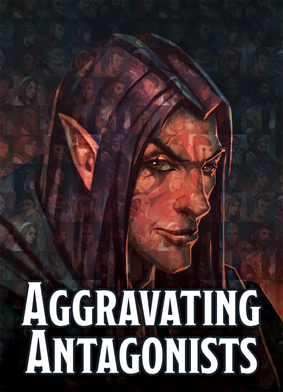 Aggravating Antagonists, Systemless Fantasy RPG Cards - Philip Reed Games | DriveThruRPG