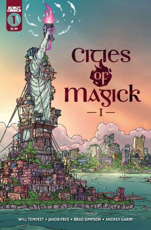 Cities of Magick #1 - Scout Comics and Entertainment | DriveThruRPG