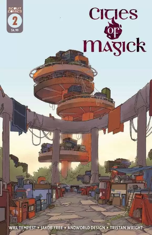Cities of Magick #2 - Scout Comics and Entertainment | DriveThruRPG
