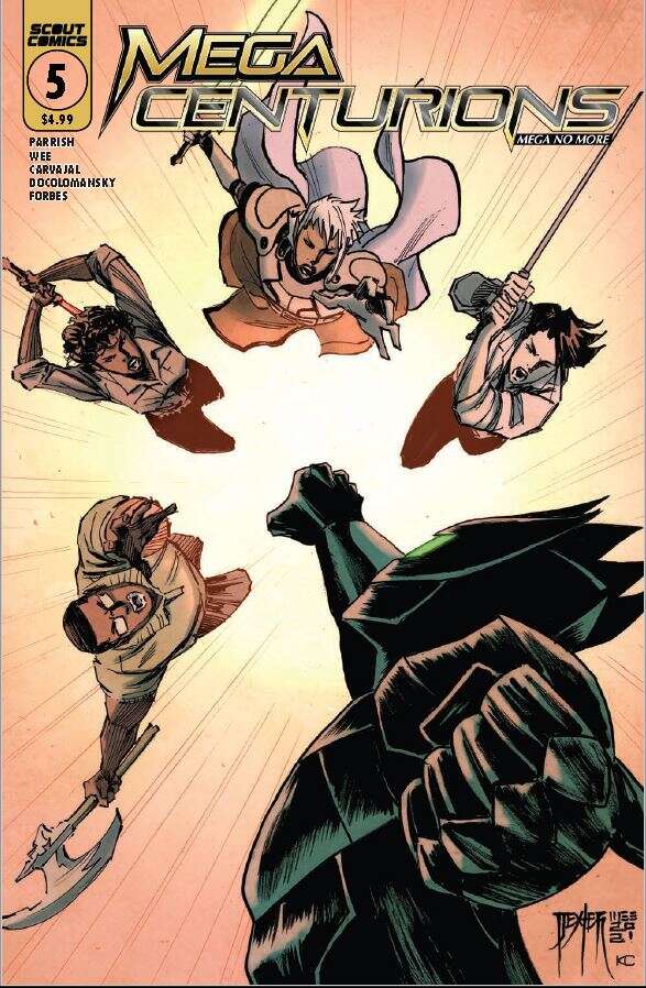 Mega Centurions #5 - Scout Comics and Entertainment | DriveThruRPG