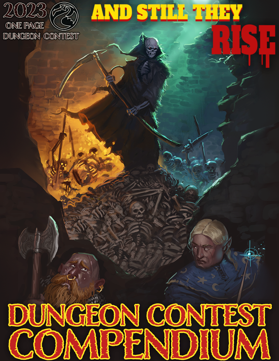 One Page Dungeon Compendium: 2023 Edition - Spiel Knights | One Page ...