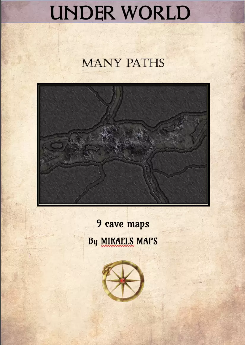 Under World - Many Paths - mikaemansen | DriveThruRPG