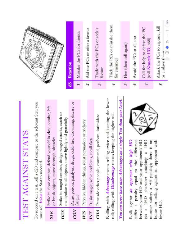 The Magus Hack GM Screen - landscape - Fen Orc | DriveThruRPG