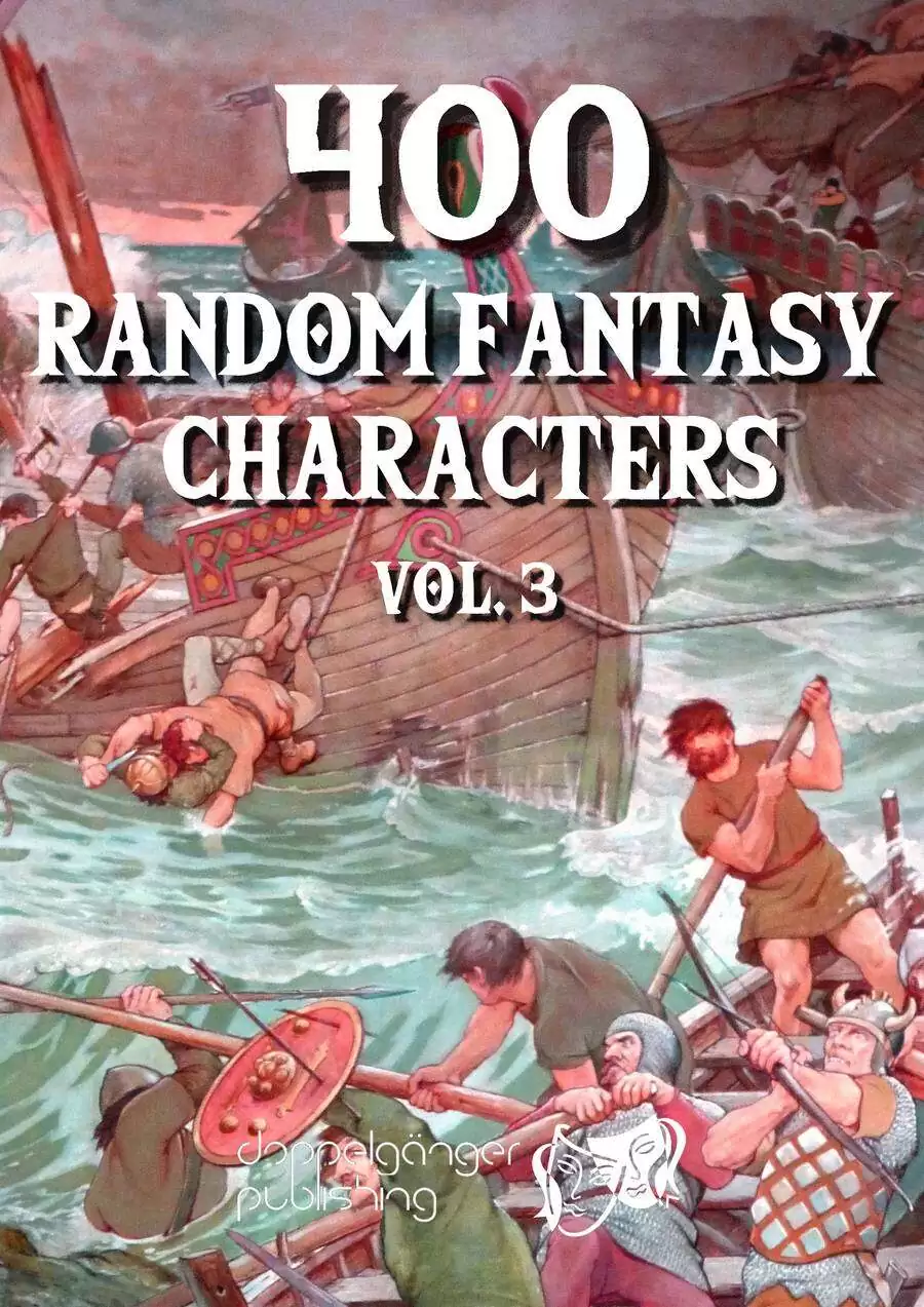 400 Generic Fantasy Characters vol3 - Doppelgänger Publishing | Fantasy ...