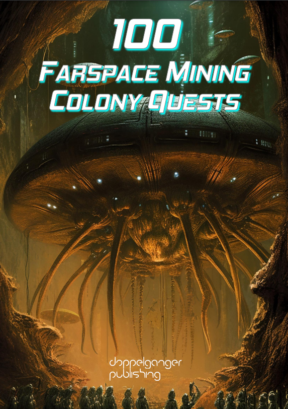 100 Farspace Mining Colony Quests - Doppelgänger Publishing | Space Opera | DriveThruRPG