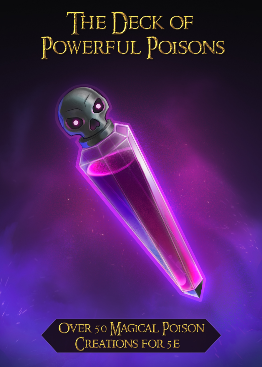 The Deck of Powerful Poisons - Deep Dungeon Games | DriveThruRPG