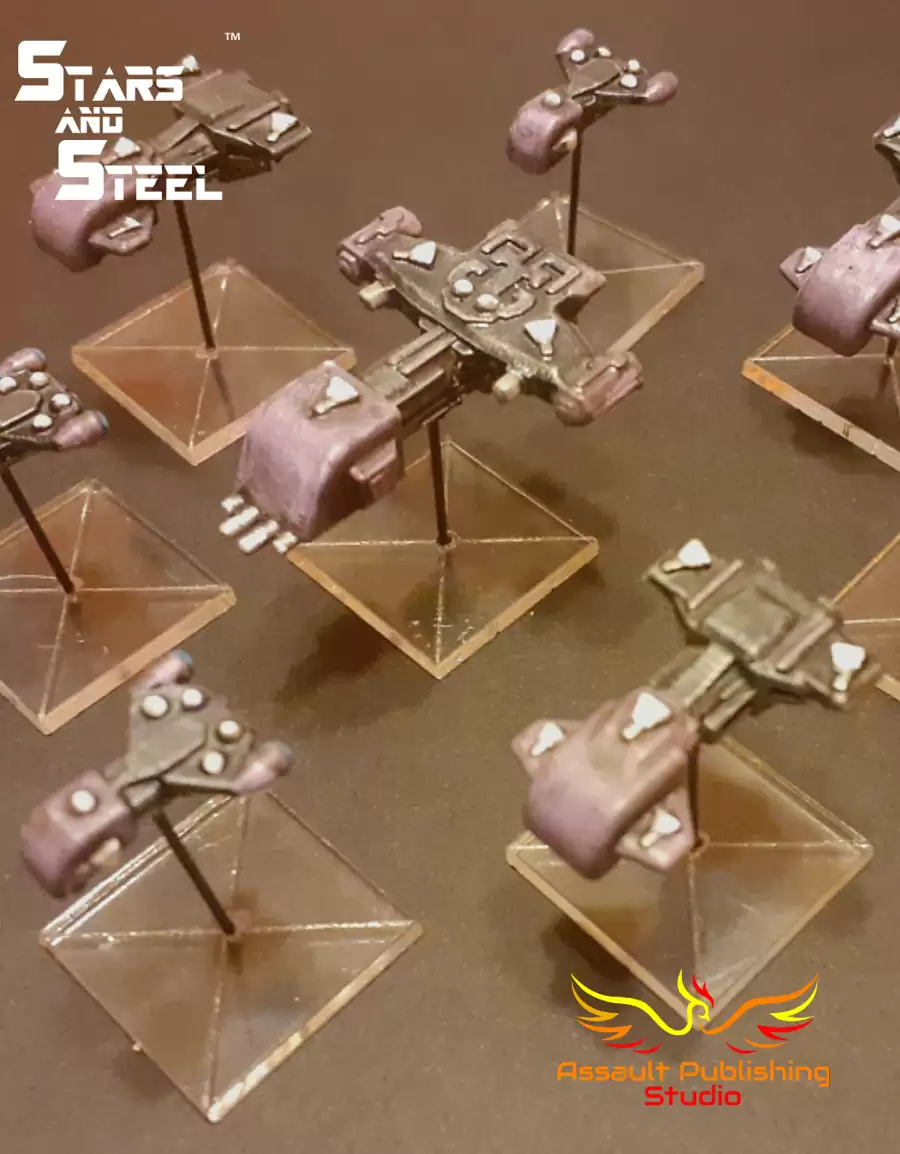 Stars and Steel miniatures - Black Squadron - Assault Publishing Studio ...