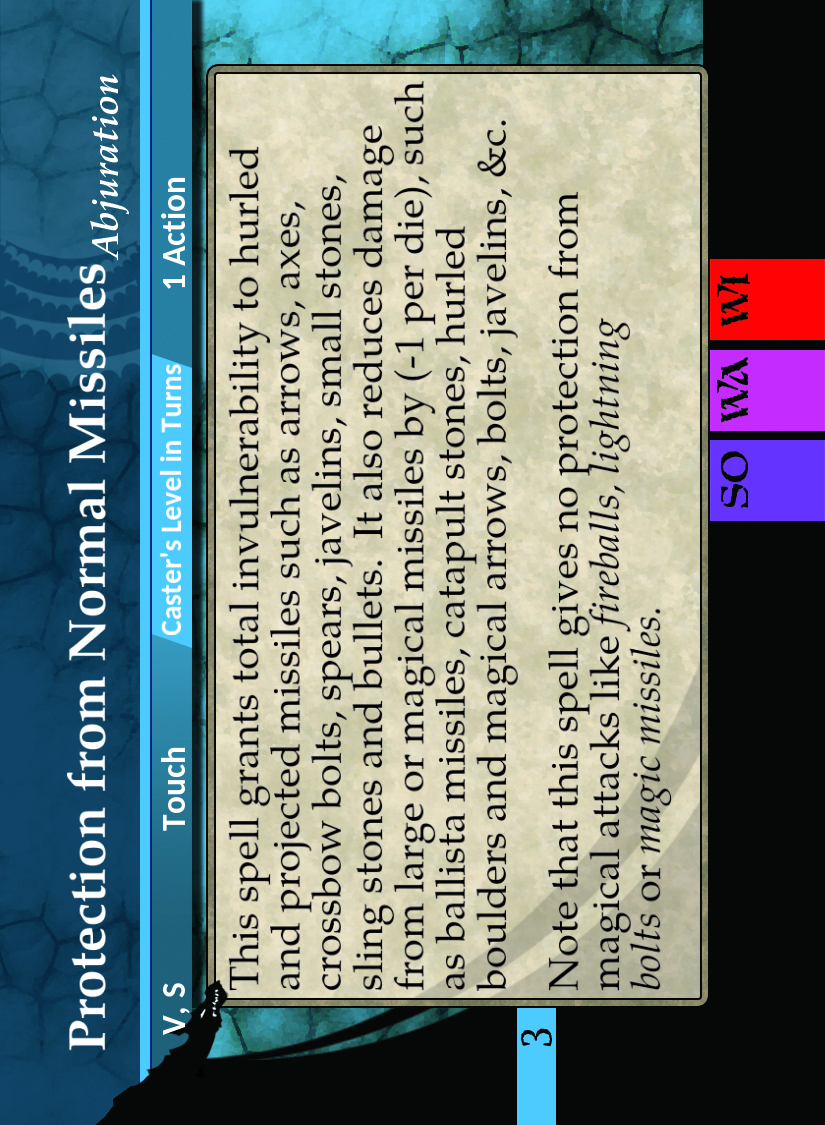 Protection From Normal Missiles - Custom Card - Platinum Dragon ...