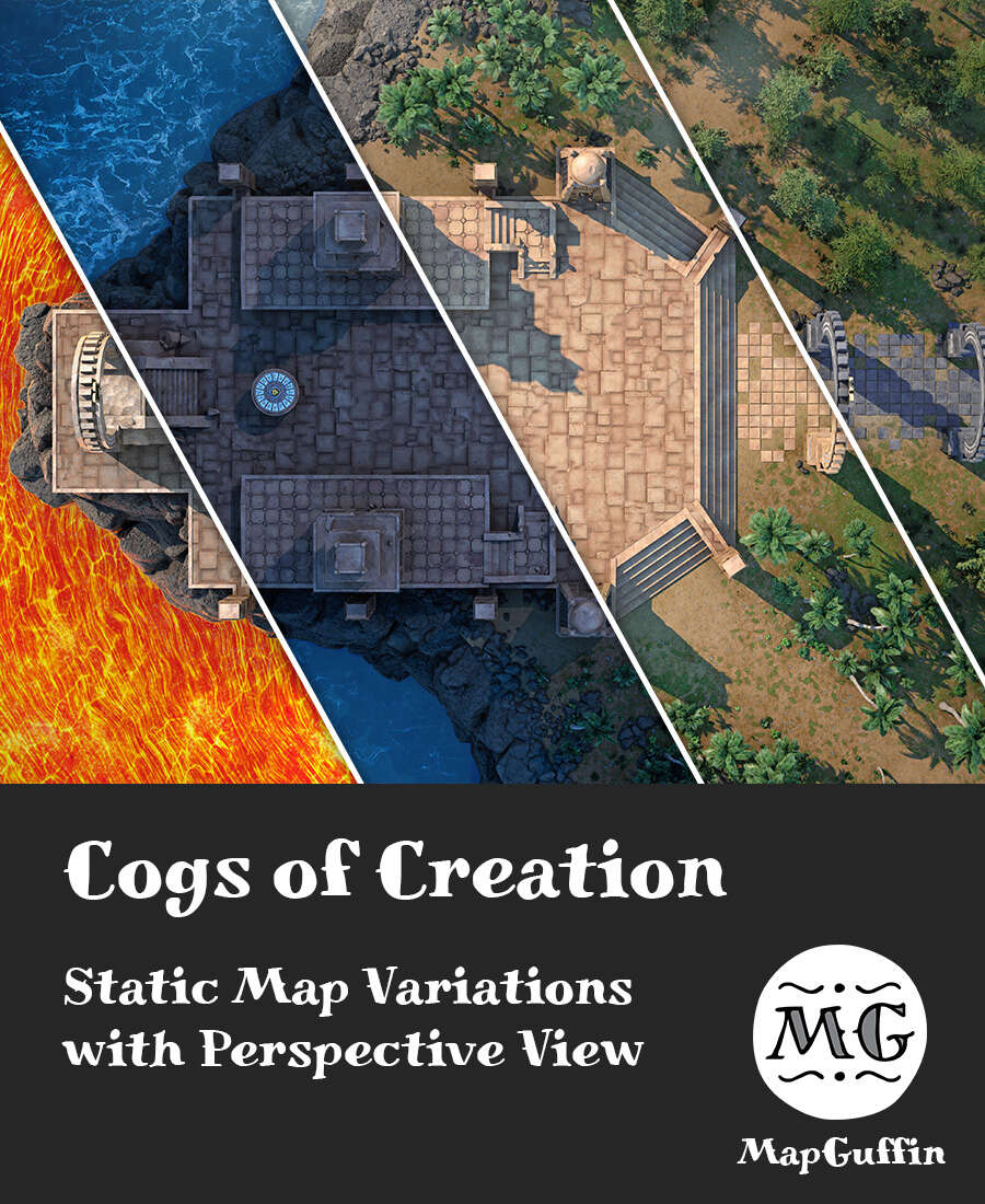 Cogs of Creation - Static Map Variations with Perspective Views ...