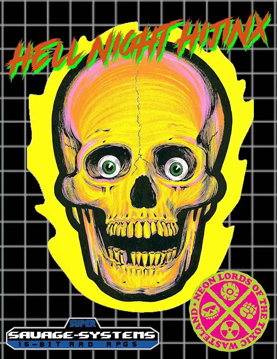 Hell Night Hijinks - Super Savage Systems | DriveThruRPG