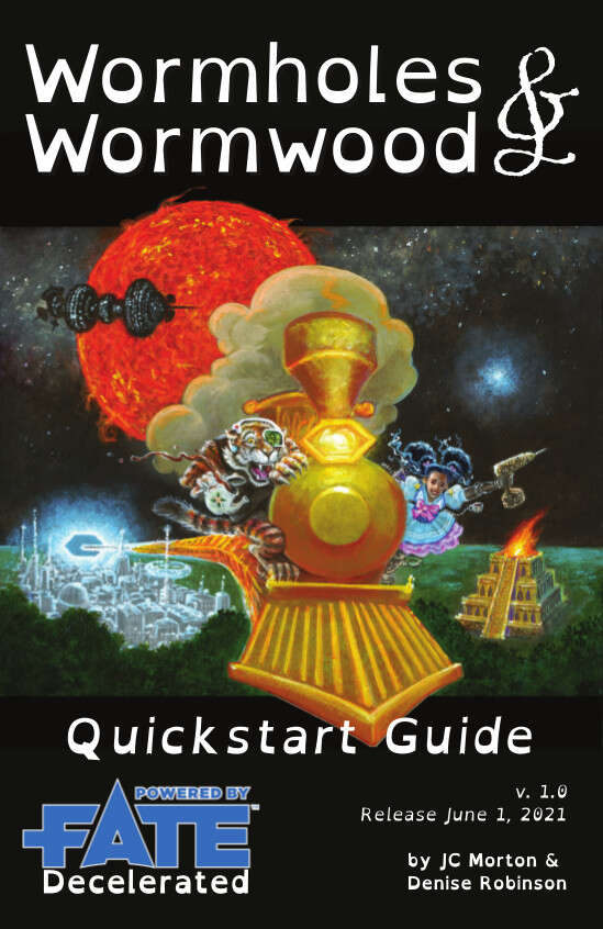 Wormholes & Wormwood Quickstart - MÜ | DriveThruRPG