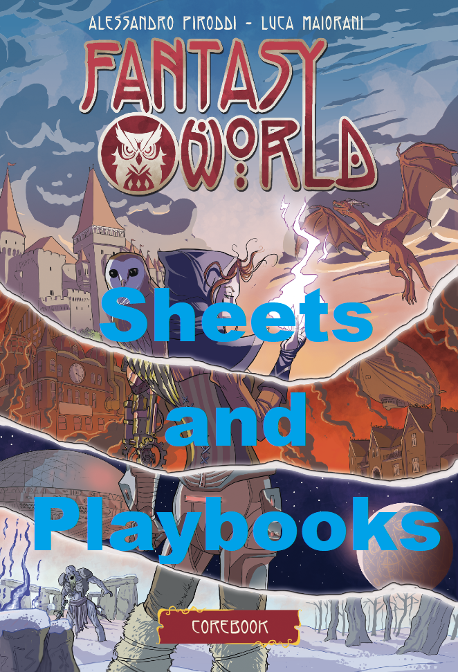 Fantasy World -Sheets and Playbooks - MS Edizioni | DriveThruRPG