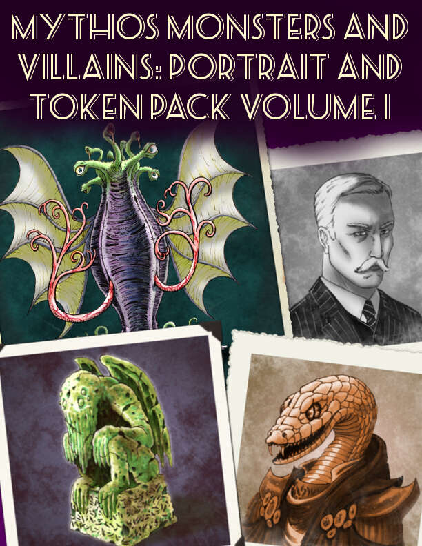 Mythos Monsters and Villains: Portrait and Token Pack Volume 1 - Colin ...