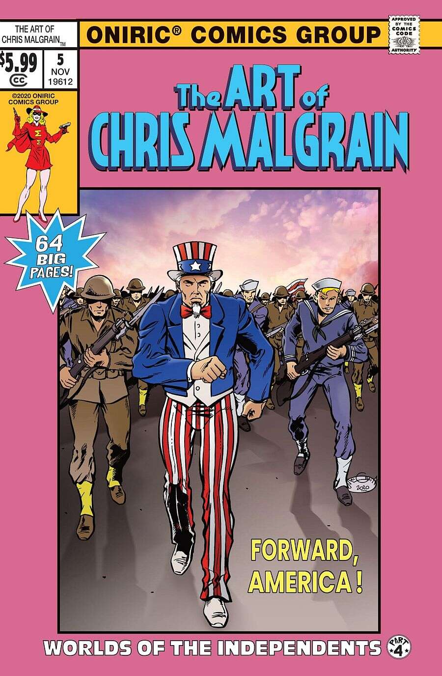 THE ART OF CHRIS MALGRAIN #5 - Oniric Comics | DriveThruRPG
