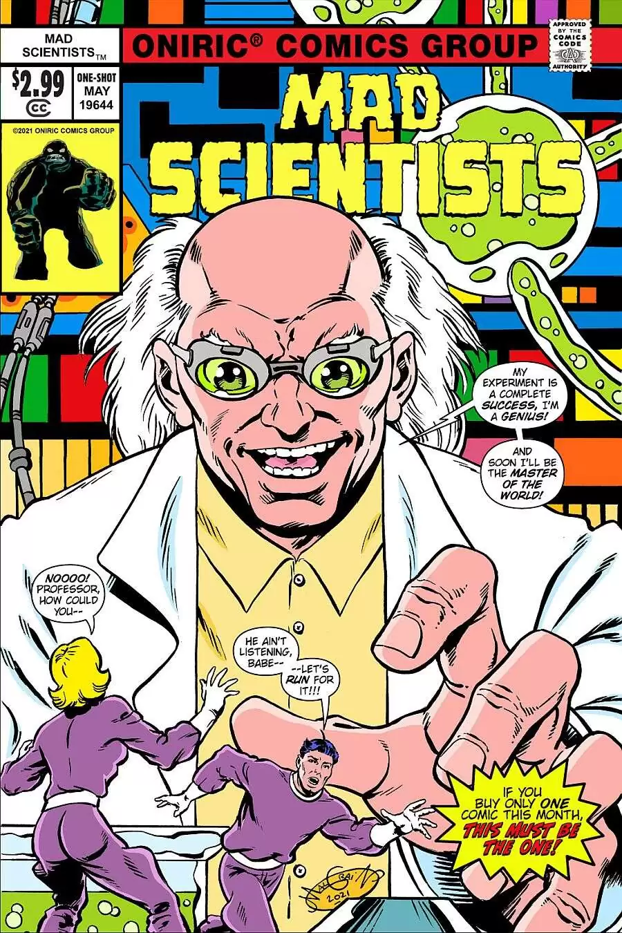 MAD SCIENTISTS - Oniric Comics | DriveThruRPG