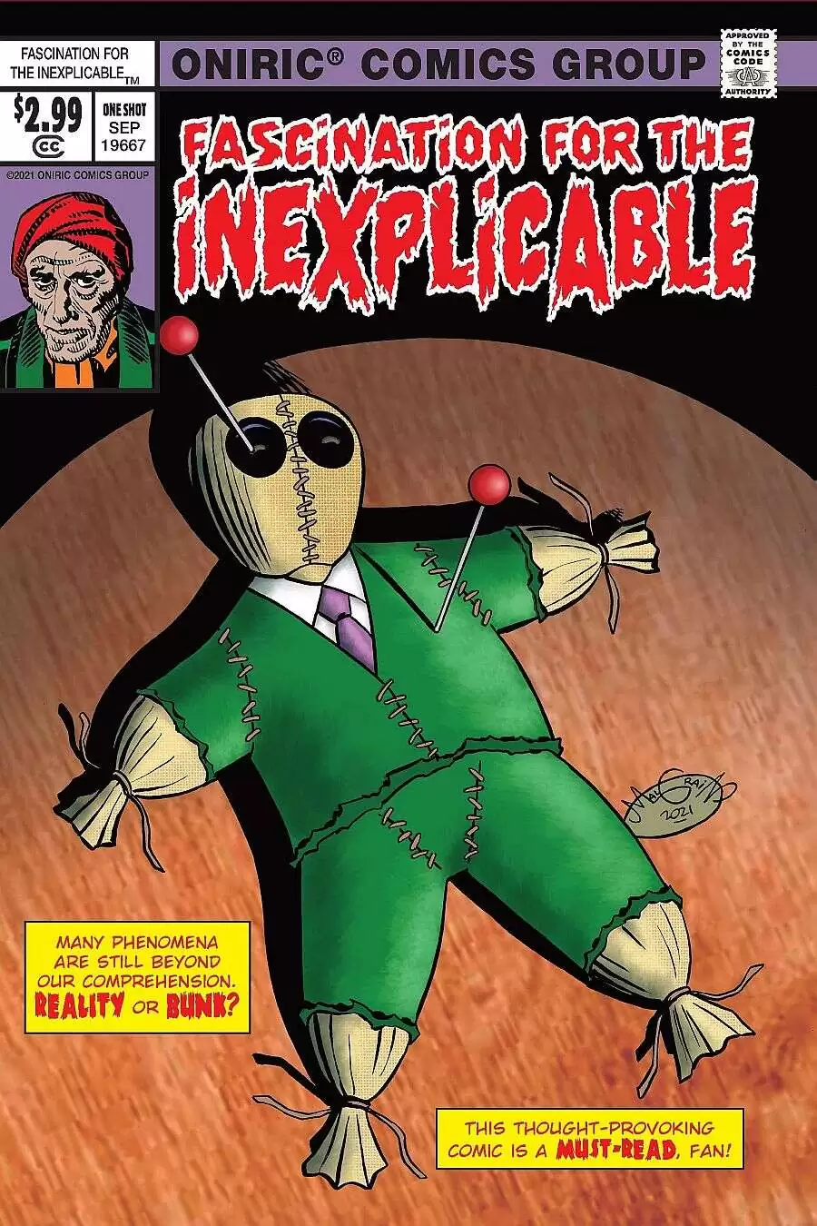 FASCINATION FOR THE INEXPLICABLE - Oniric Comics | DriveThruRPG