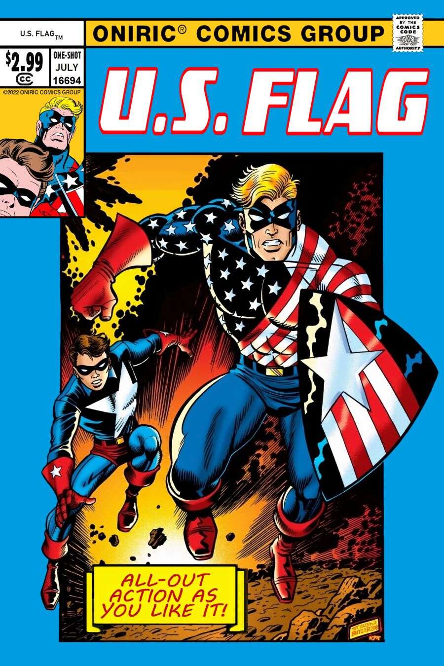 U.S. FLAG - Oniric Comics | DriveThruRPG
