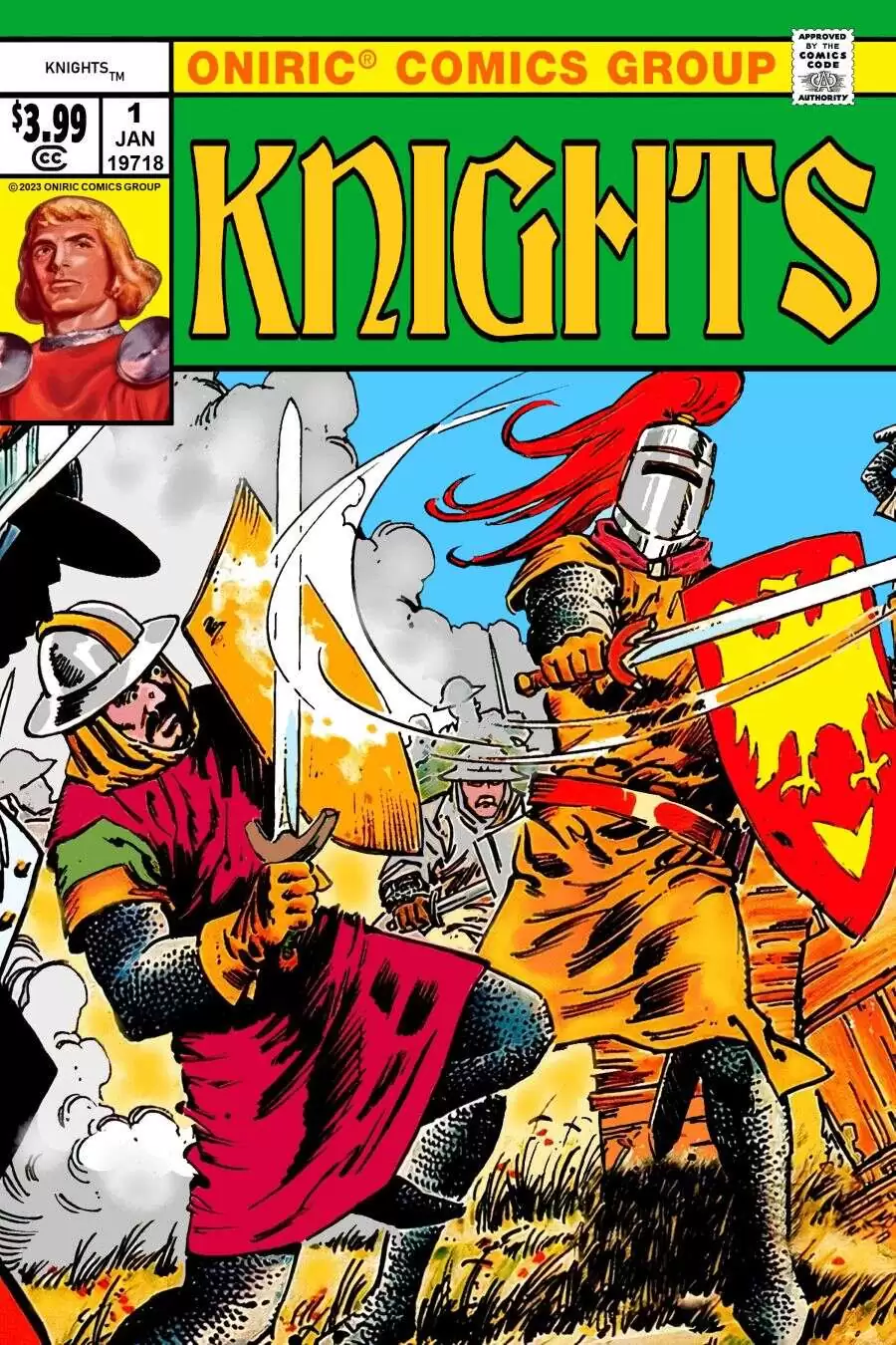 KNIGHTS #1 - Oniric Comics | DriveThruRPG