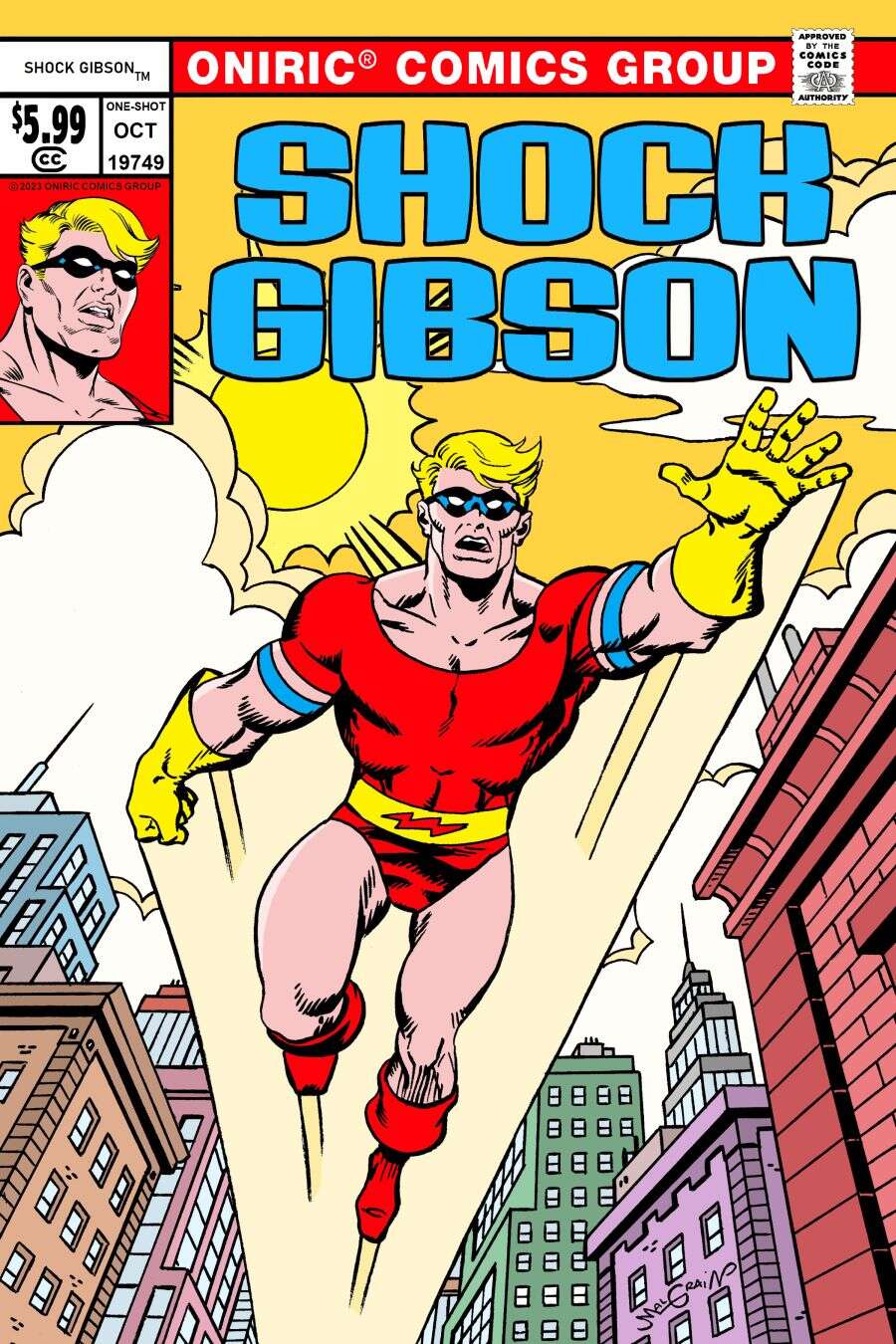 SHOCK GIBSON - Oniric Comics | DriveThruRPG