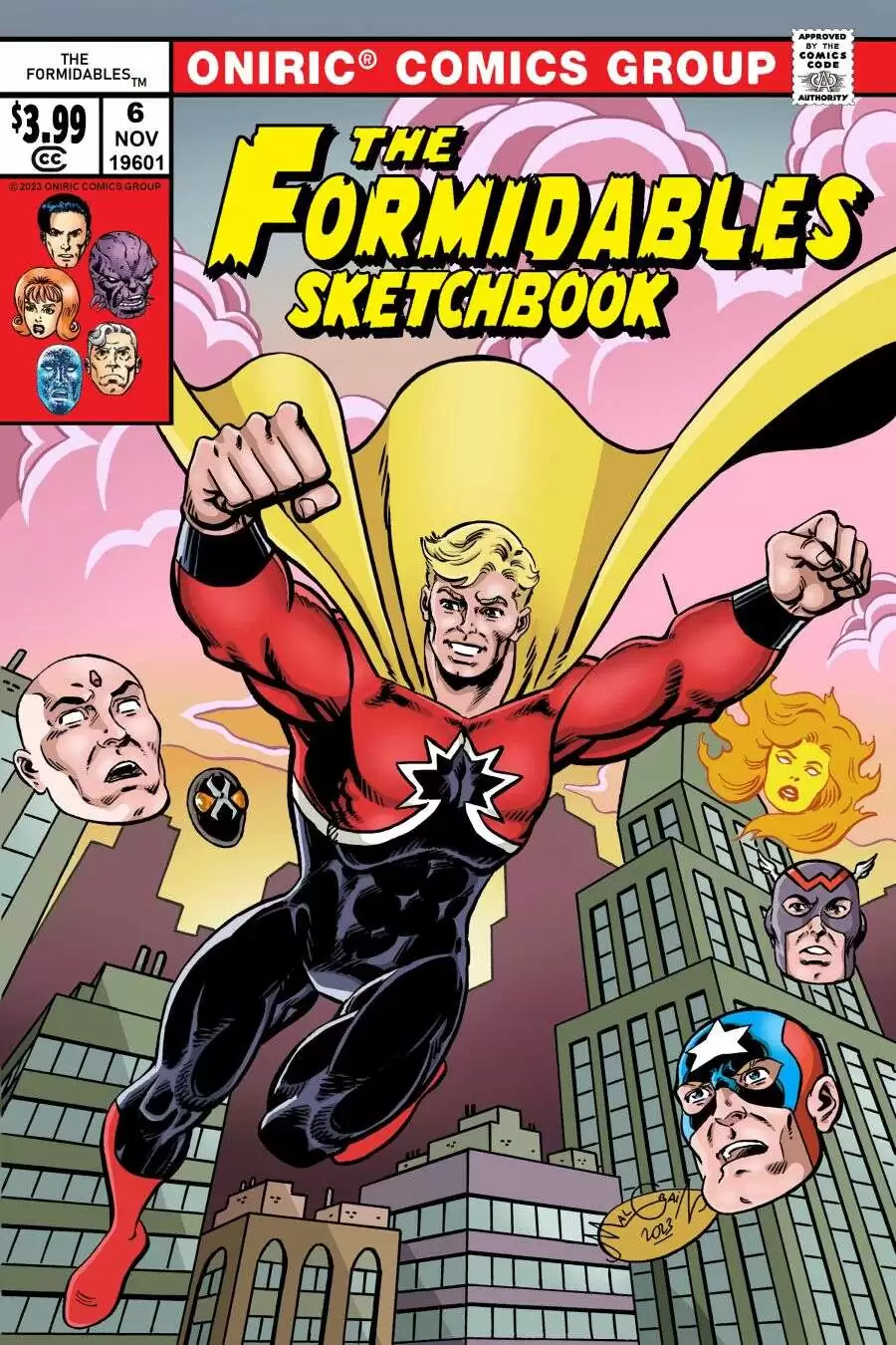 THE FORMIDABLES SKETCHBOOK #6 - Oniric Comics | DriveThruRPG