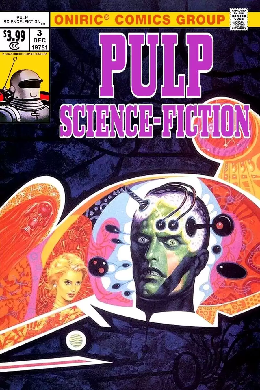 Pulp Science-Fiction #3 - Oniric Comics | DriveThruRPG