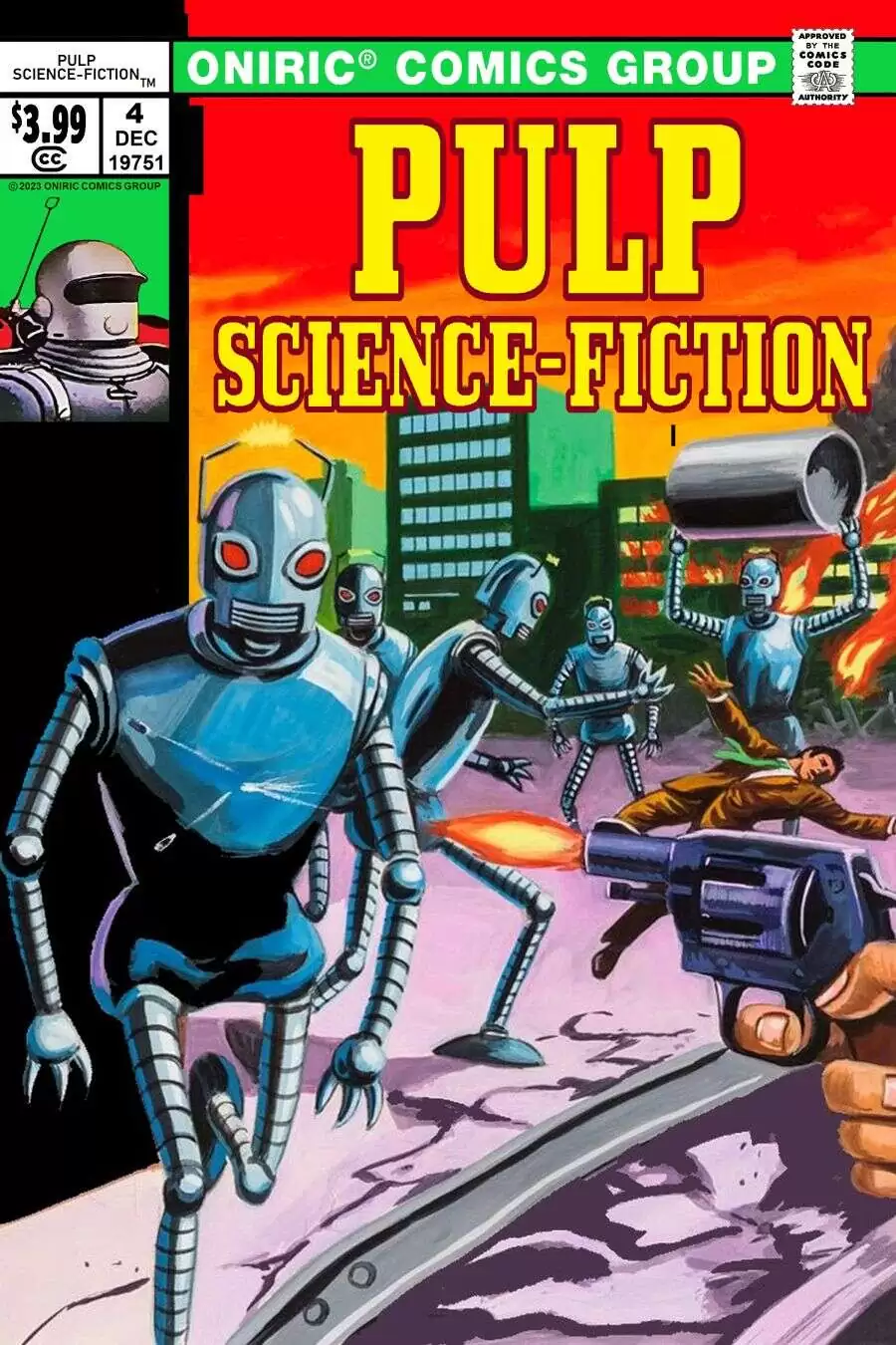 Pulp Science-Fiction #4 - Oniric Comics | DriveThruRPG