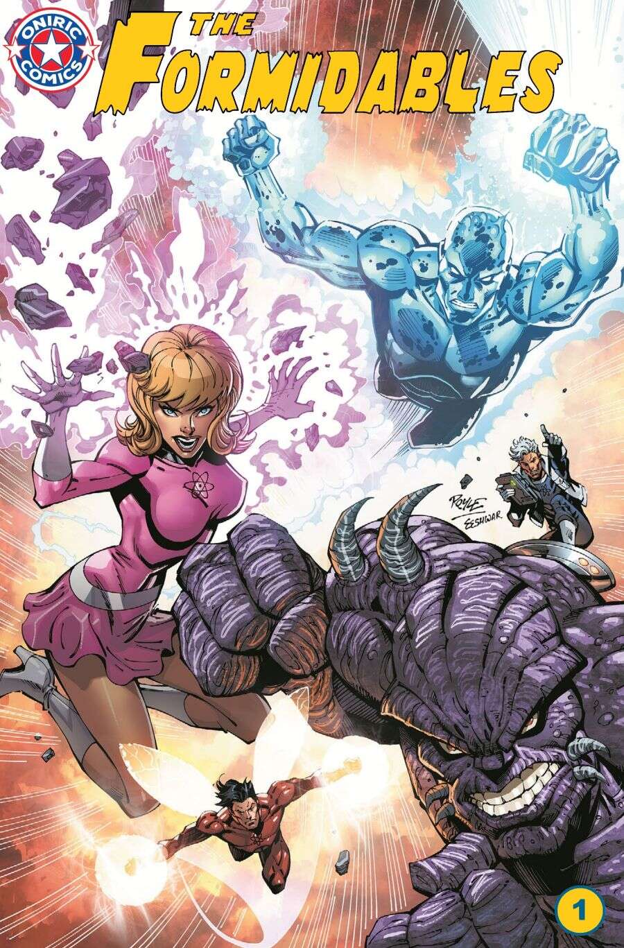 The Formidables #1: JOHN ROYLE Variant Cover - Oniric Comics | DriveThruRPG