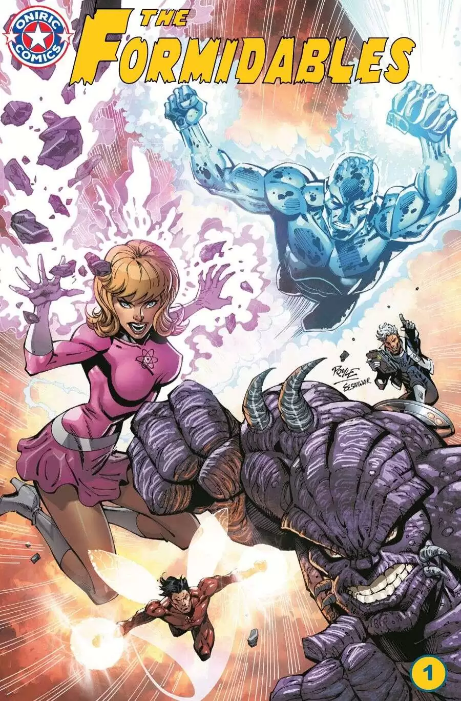 The Formidables #1: JOHN ROYLE Variant Cover - Oniric Comics | DriveThruRPG