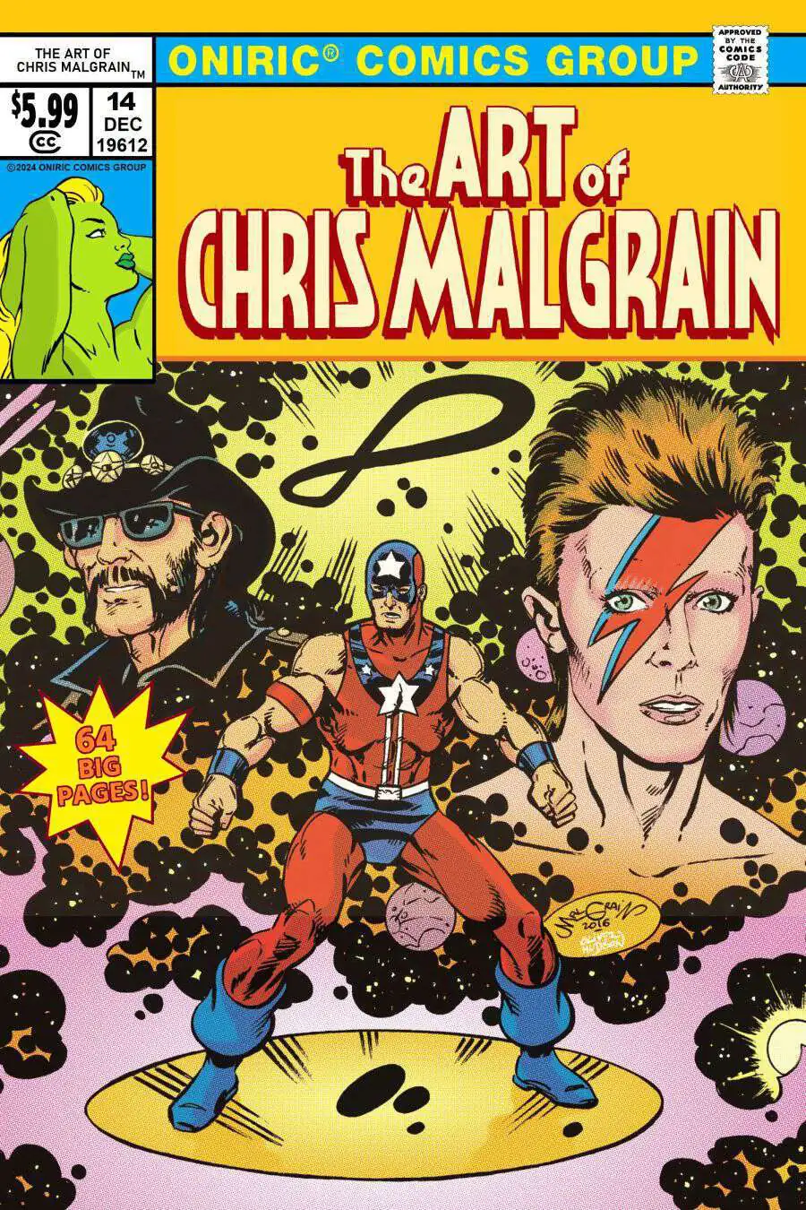 THE ART OF CHRIS MALGRAIN #14 - Oniric Comics | DriveThruRPG