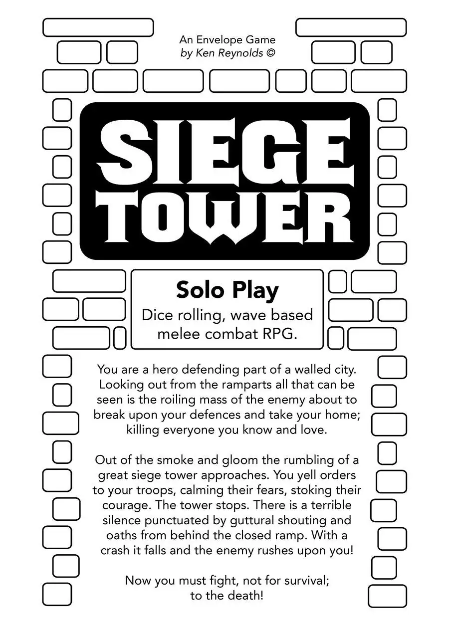 Siege Tower - Ken Reynolds | DriveThruRPG