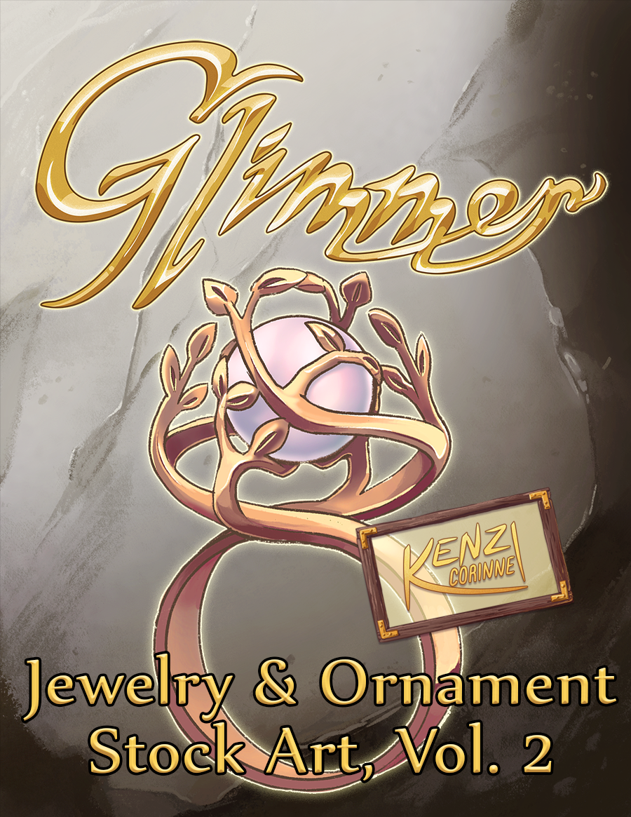 Glimmer: Jewelry & Ornament Stock Art, Vol. 2 - Kenzi Corinne ...