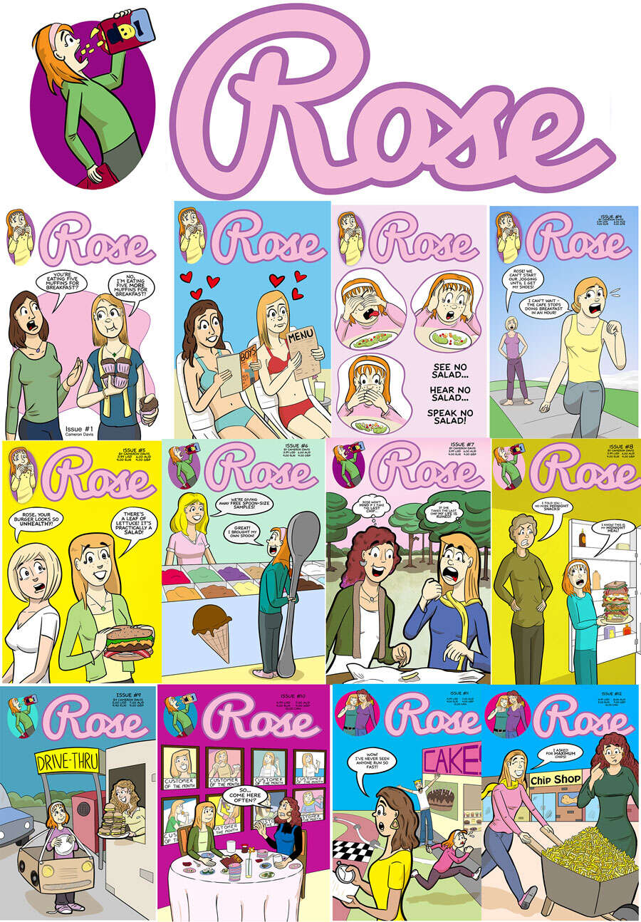 Rose: The First 12 Issues [BUNDLE] - Rose Comics | DriveThruRPG