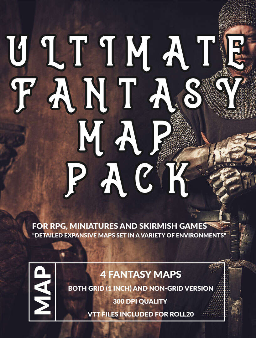 Ultimate Fantasy Map Pack [BUNDLE] - Lion Banner Games | DriveThruRPG