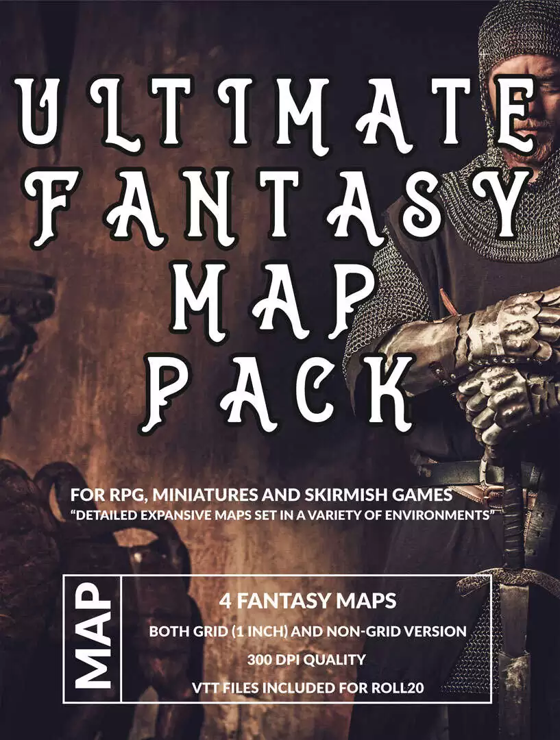Ultimate Fantasy Map Pack [BUNDLE] - Lion Banner Games | DriveThruRPG