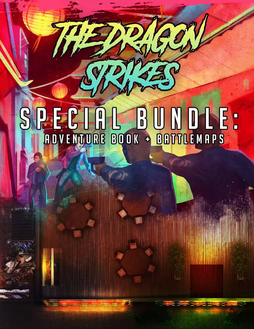 The Dragon Strikes + Maps [BUNDLE] - Lion Banner Games | DriveThruRPG
