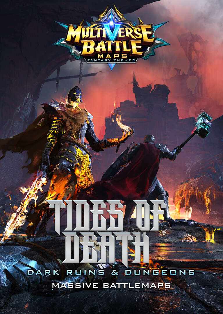 Tides of Death - Massive Fantasy Map Bundle - Lion Banner Games ...