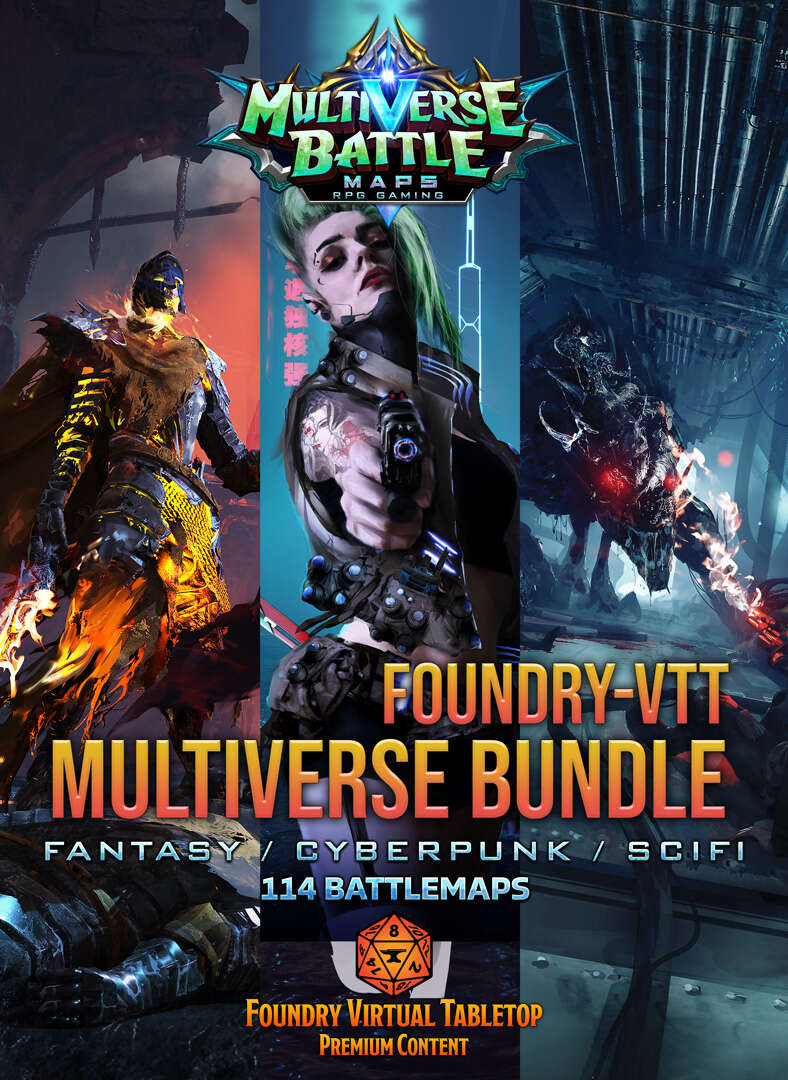 Multiverse Battle Maps FoundryVTT Bundle [BUNDLE] - Lion Banner Games ...