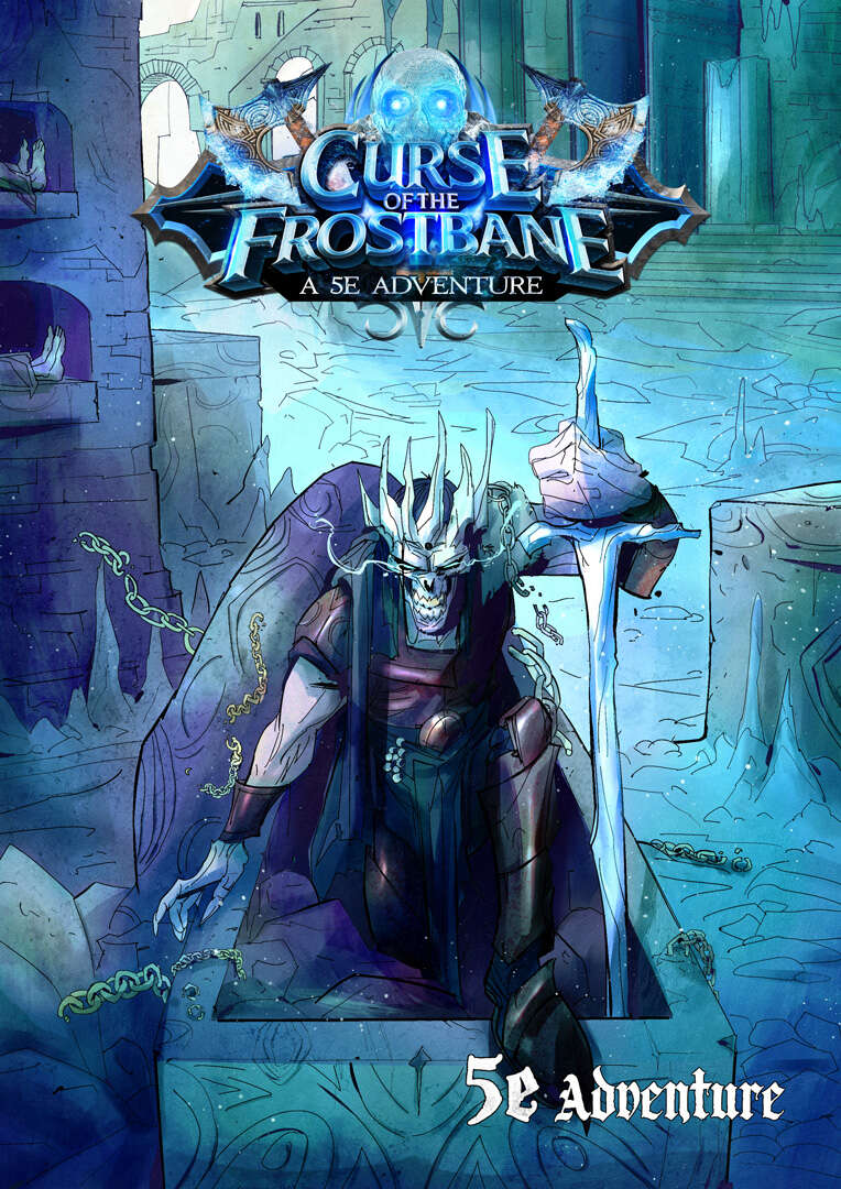 Curse of the Frostbane 5e Adventure - PDF - Lion Banner Games ...