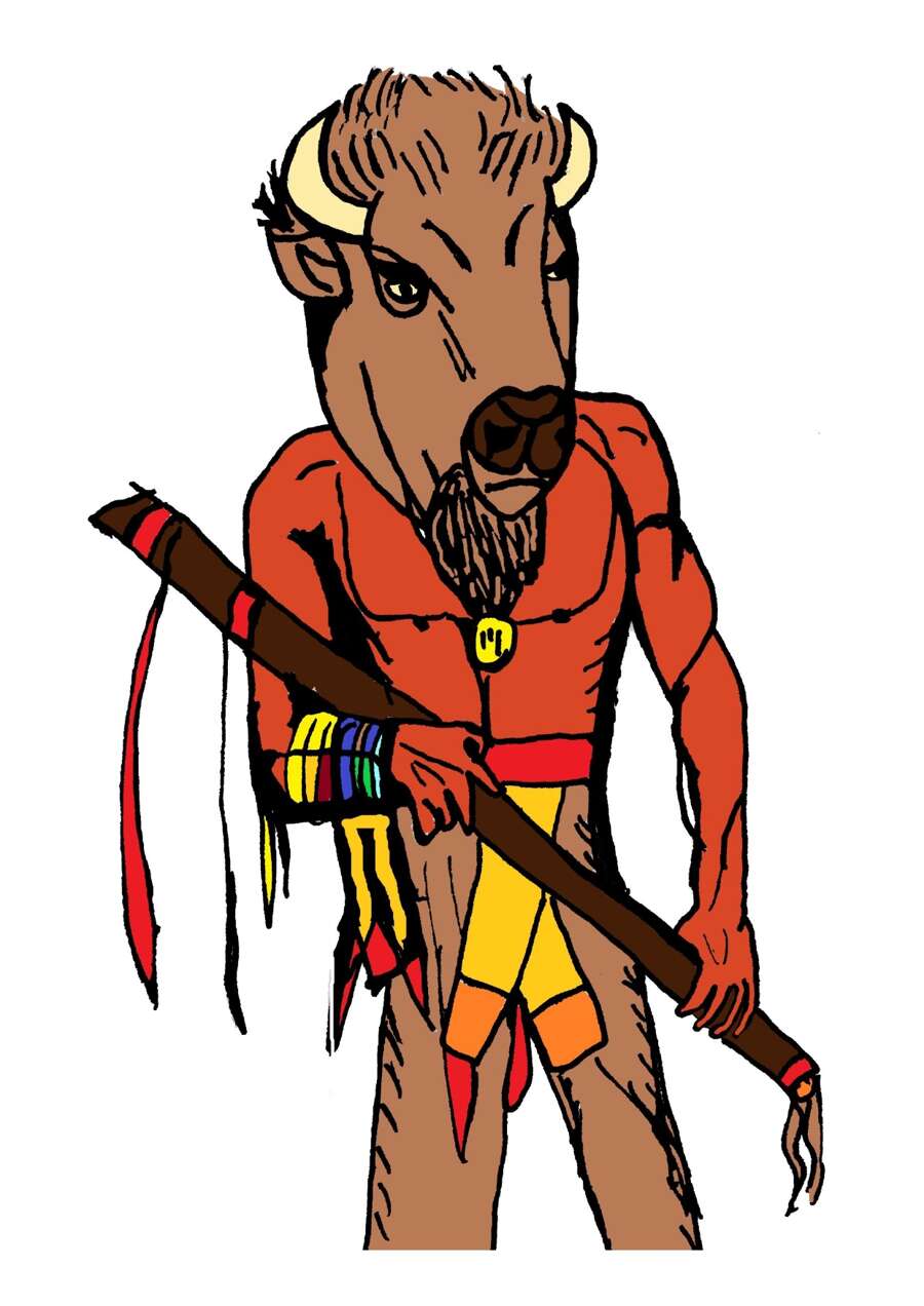 Colony of Death Extras - Buffalo Shaman - Mark Hess | DriveThruRPG