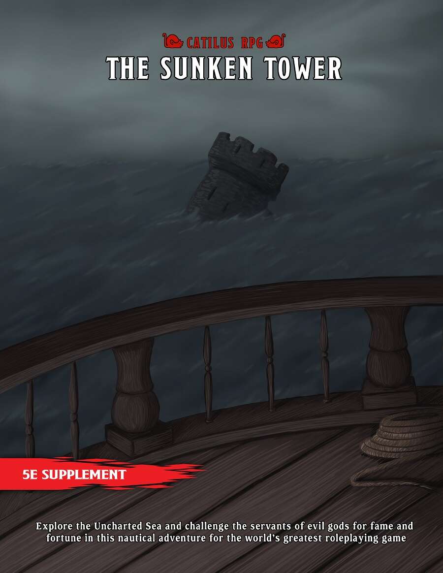 The Sunken Tower (5e Adventure) - Catilus | DriveThruRPG