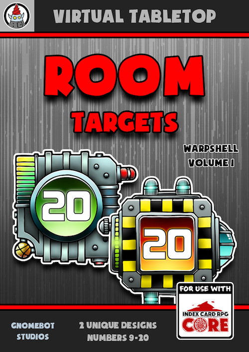 ICRPG Warpshell Room Targets Volume 1 - Gnomebot Studios | DriveThruRPG
